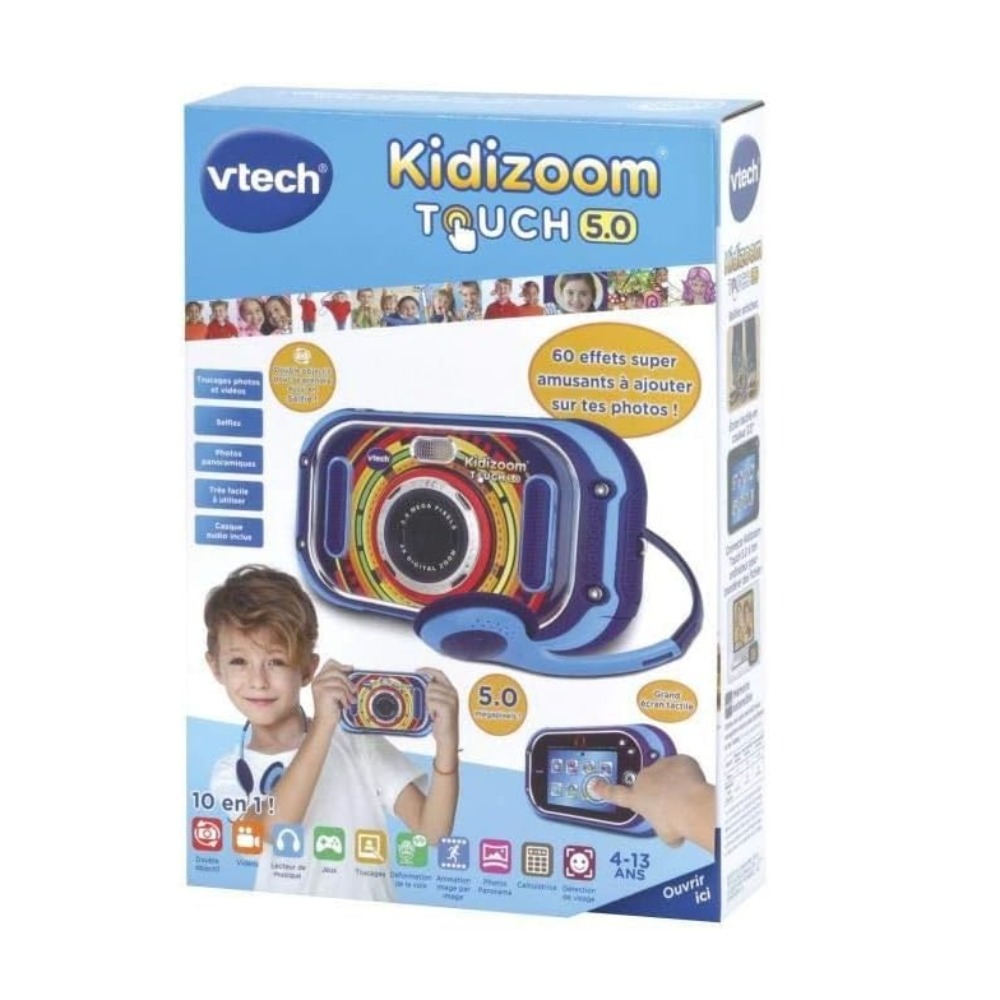 New VTECH KIDIZOOM TOUCH 5.0 10-1 5MP 3.5" SCREEN DUAL CAMERA - Own4Less